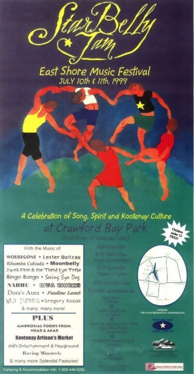 Posters Through The Years | Starbelly Jam Music Festival