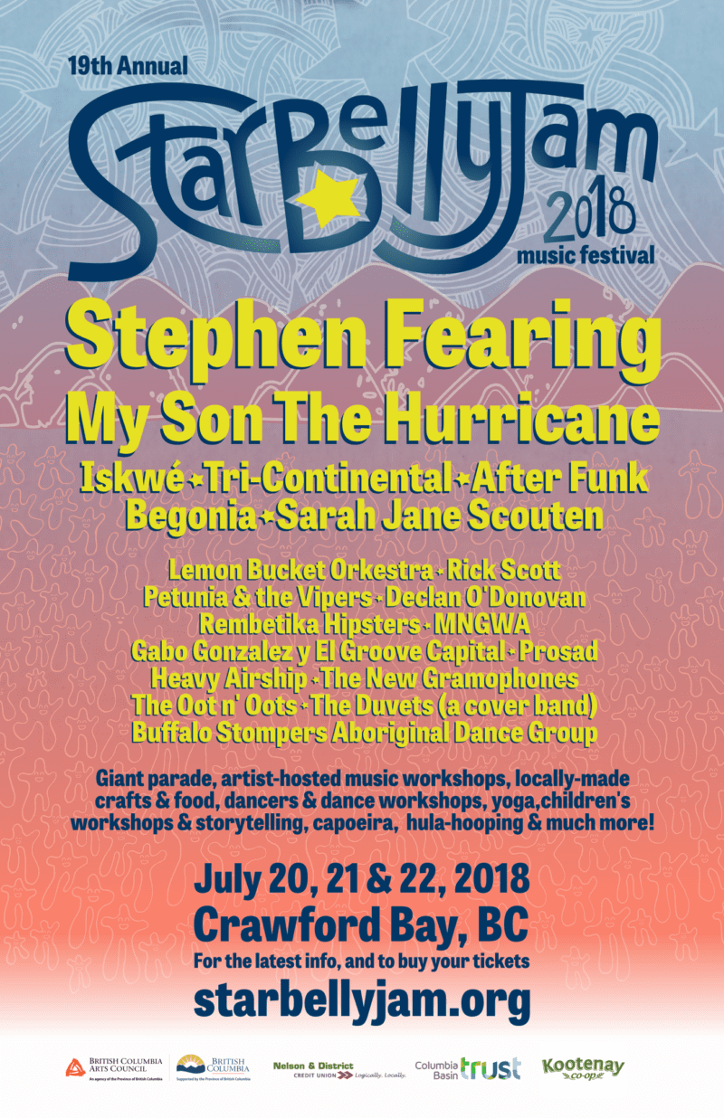 Posters Through The Years | Starbelly Jam Music Festival