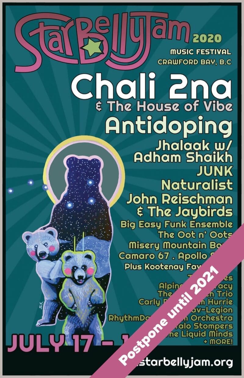 Posters Through The Years | Starbelly Jam Music Festival