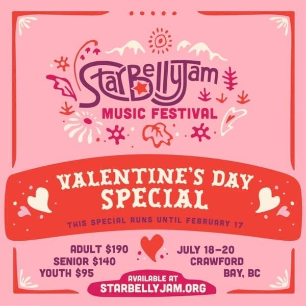 Starbelly Jam Music Festival | East Shore of Kootenay Lake, BC